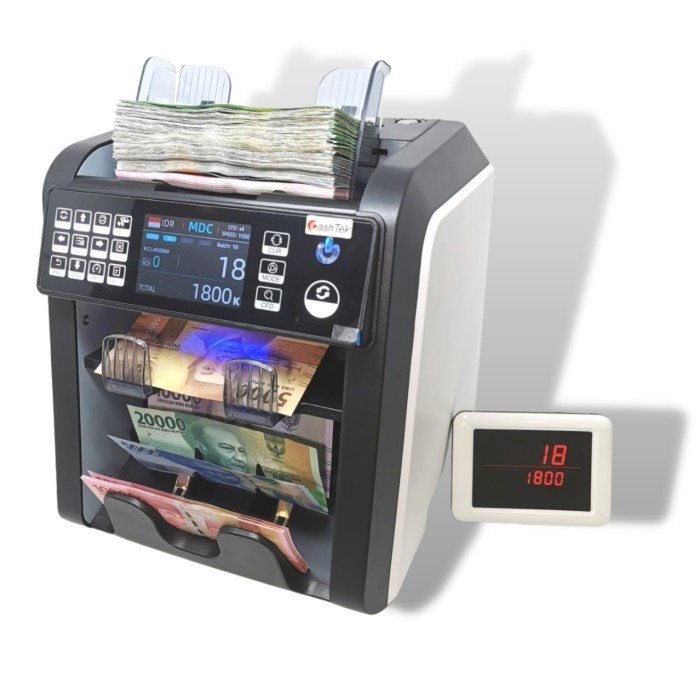 Jual Mesin Hitung & Deteksi Uang (Rupiah & Valas) 2 Pocket CashTek ST ...