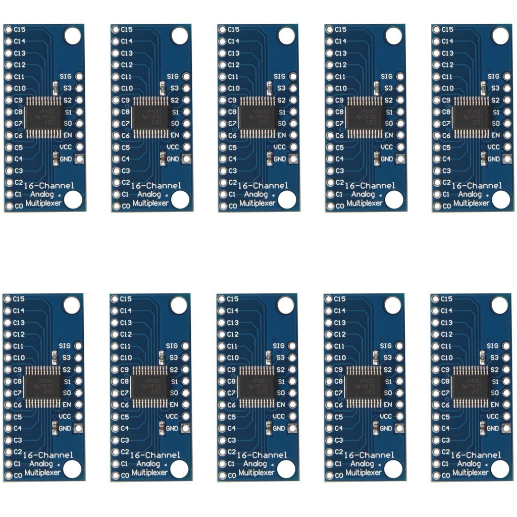 Jual 10Pcs 16CH Analogue Multiplexer Module 74HC4067 CD74HC4067 Precise Module Digital ...