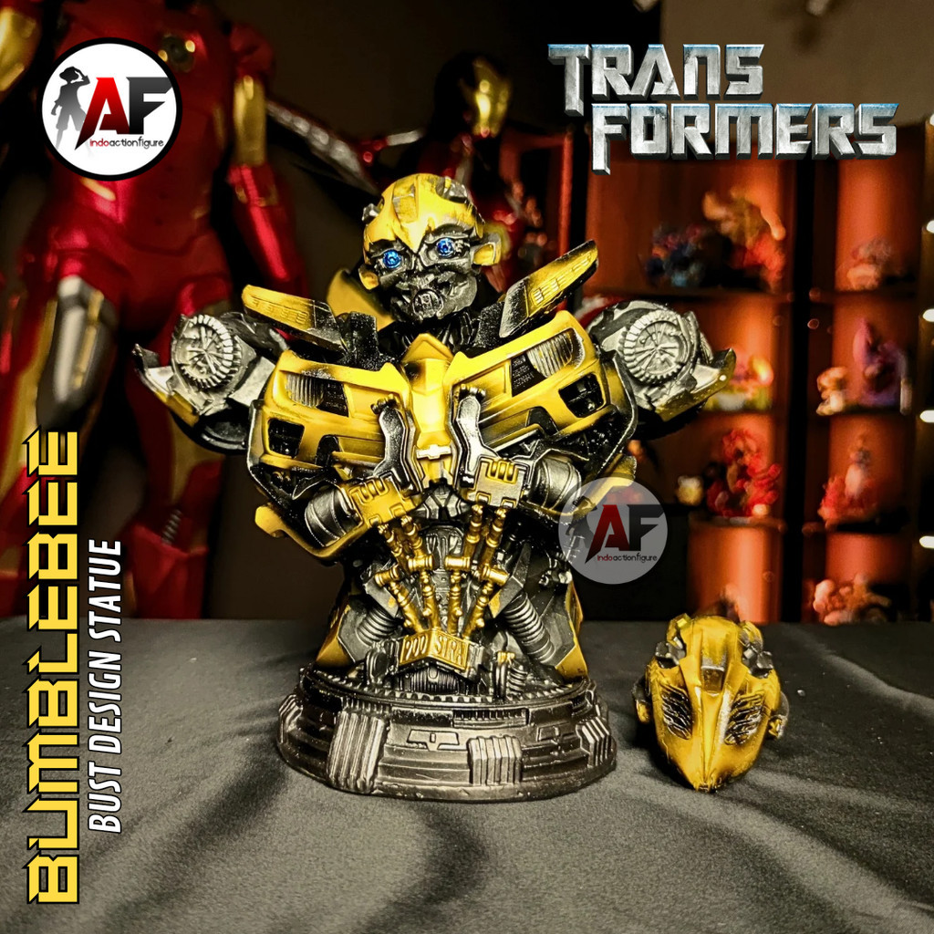 Jual Statue Transformers Bumblebee Bust Design Statue | Shopee Indonesia
