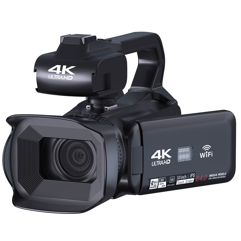 Jual Professional Video Camcorder 4K Auto Focus Vlogging Camera for ...