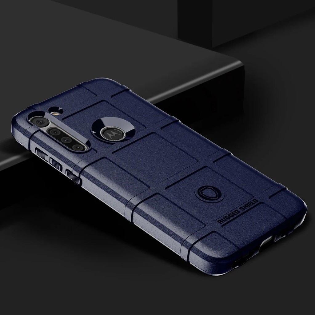 Jual For Motorola Moto G8 Power Armor Shield Case Soft Silicone Back ...