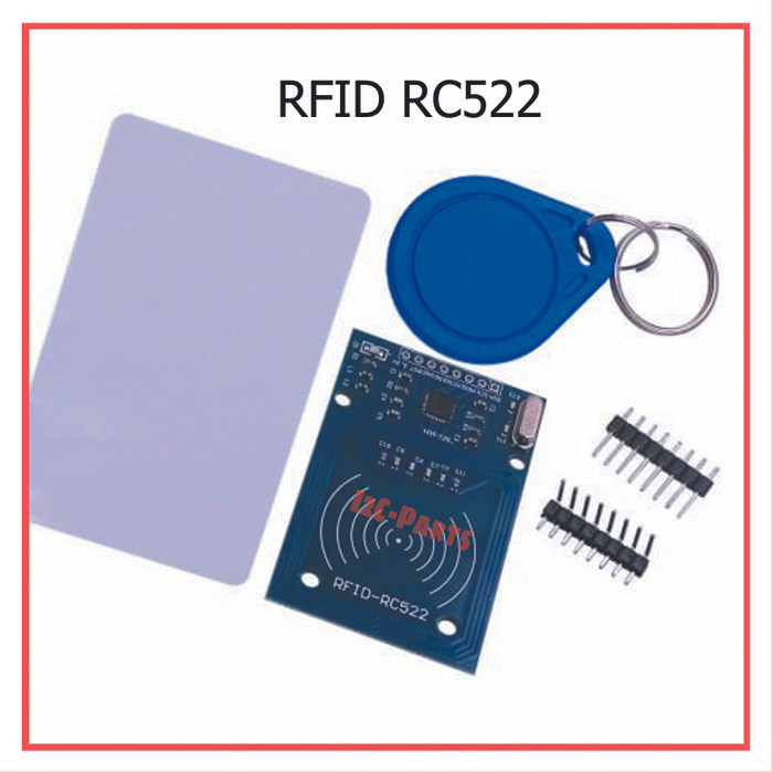 Jual SMEStore RFID RC-522 Module RC522 13.56 MHz Reader Tag Header ...