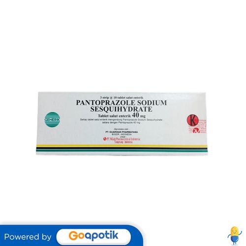 Jual Pantoprazole Sodium Sesquihydrate Nulab 40 Mg Box 30 Tablet ...