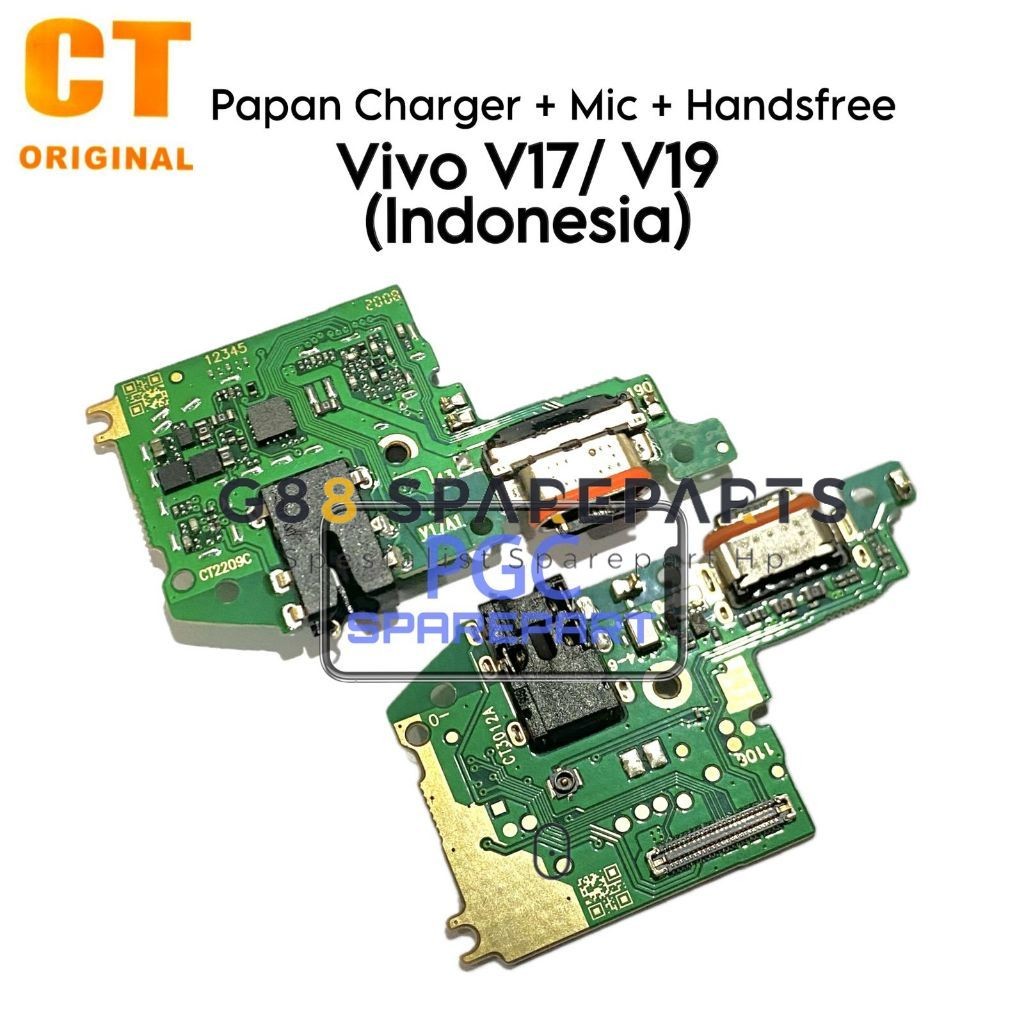 Jual Original Ada IC - Papan PCB Charger + Mic Handsfree Vivo V17 / V19 ...
