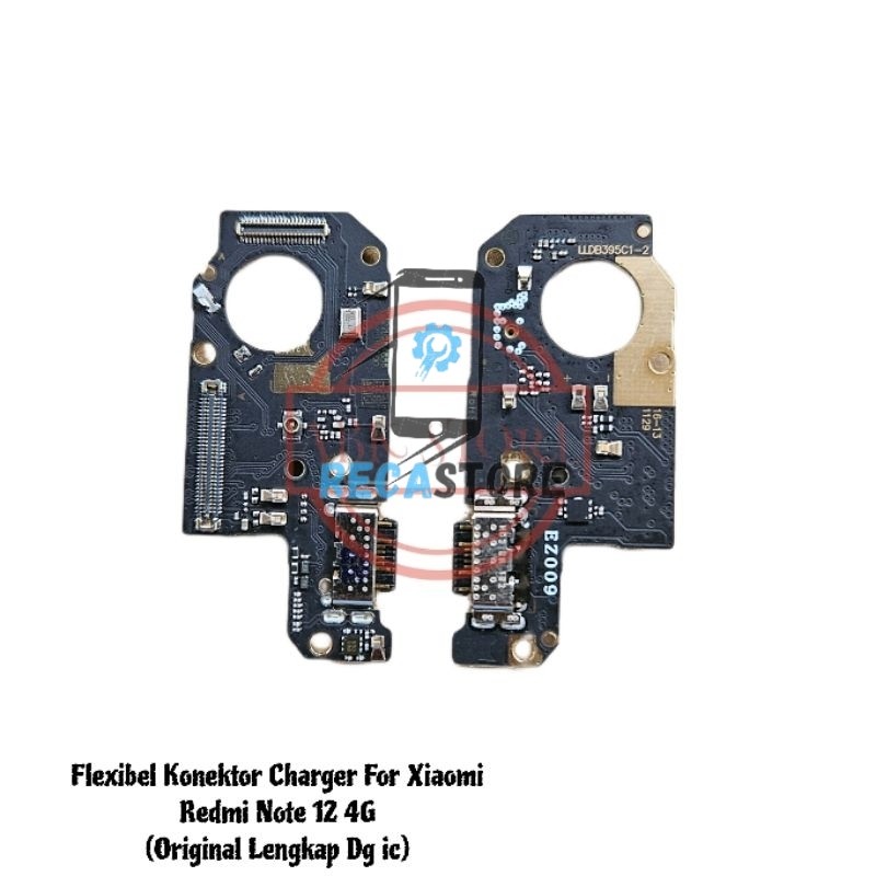 Jual Flexibel Konektor Charger / Papan Con Cas Xiaomi Redmi Note 12 4G ...