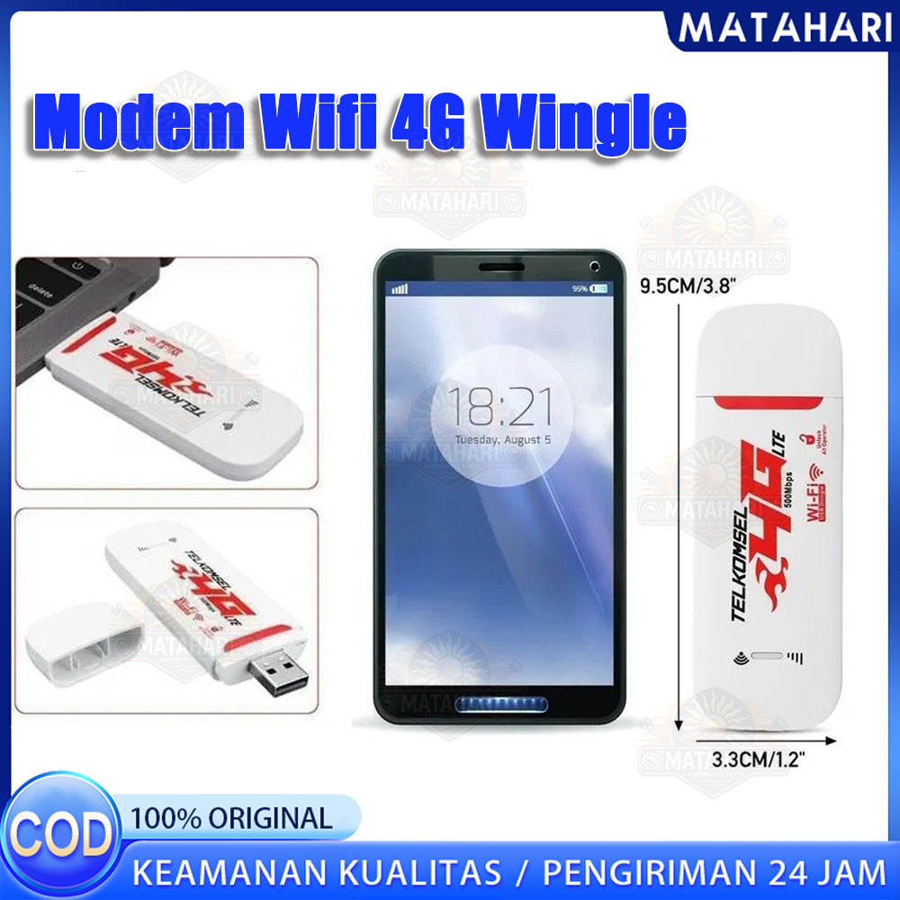 Jual Modem WIFI 4g All Operator 500 Mbps LTE Modem USB Mobile WiFi ...
