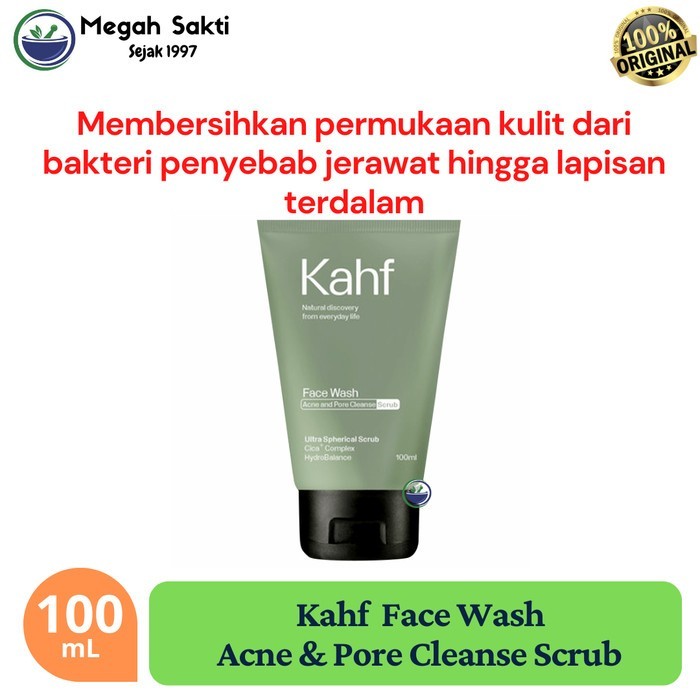 Jual Little One - Kahf Acne & Pore Cleanse Scrub Face Wash 100 mL ...