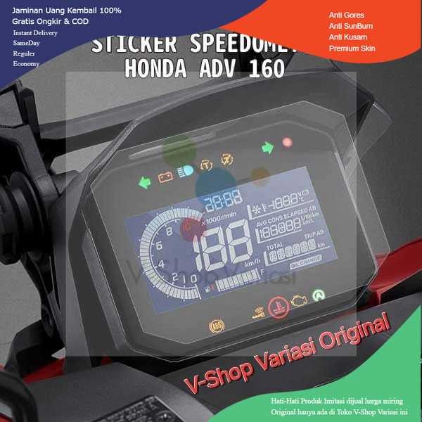 Jual Sticker Stiker Anti Gores Speedometer Honda ADV 160 CBS ABS New ...