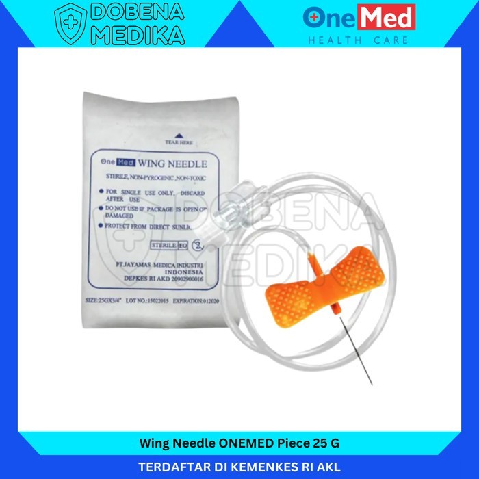 Jual OneMed Wing Needle Set 23 25 27 G | Shopee Indonesia