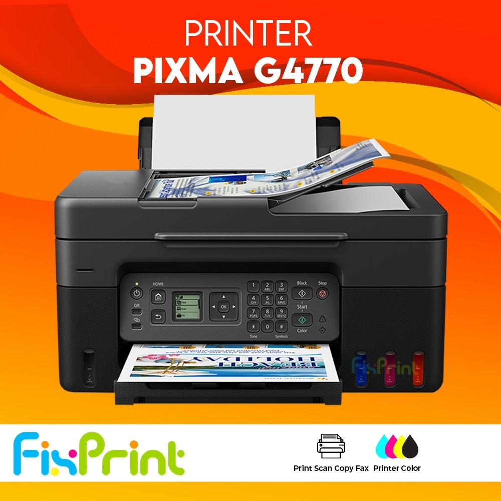 Jual Mesin Printer Pixma G4770 G 4770 ( Print Scan Copy Wireless ADF ...
