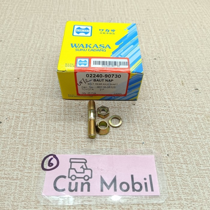 Jual Baut As baut nap roda belakang Hardtop 2F plus kones Parts ...