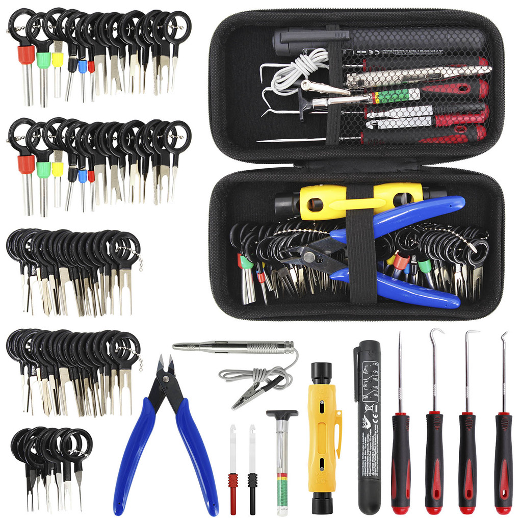 Jual Terminal Removal Tool Kit Terminal Ejector Kit Depinning Key Tool ...