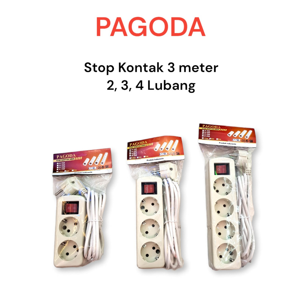 Jual Stop Kontak / Terminal Kuningan / kabel colokan / Stop kontak arde ...