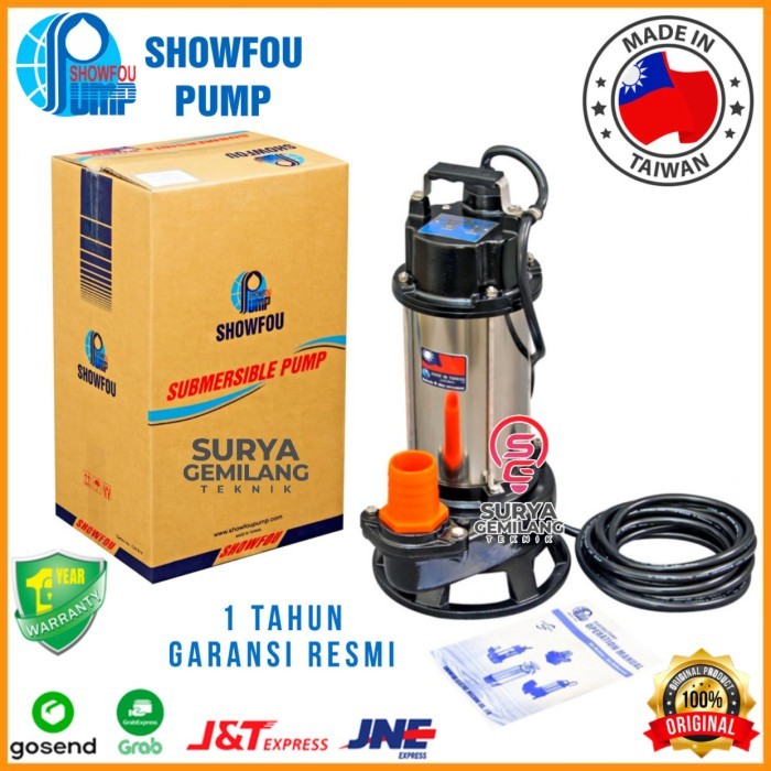 Jual Pompa Celup Air Kotor Showfou SS-112D/Sewage Pump Showfou SS-112D ...