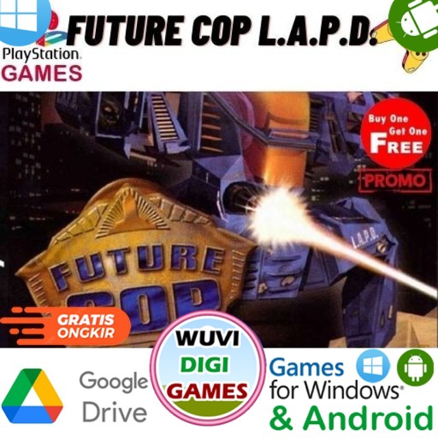 Jual Jual Game PC Future Cop L.A.P.D. Emulator PS1 | Bisa Main di ...
