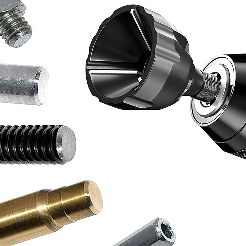 Jual JUSTINLAU Deburring Tungsten Steel Chamfer Thread Trimmer Alloy ...