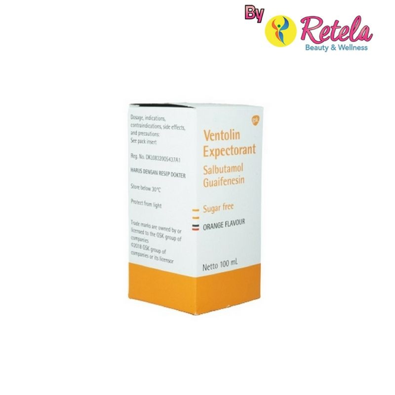 Jual VENTOLIN EXPECTORANT SYRUP 100ML | Shopee Indonesia