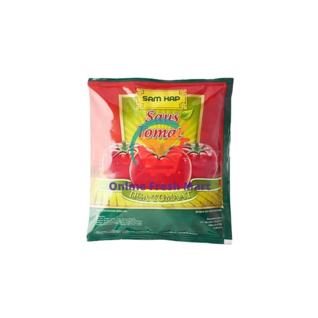 Jual Saos Tomat Sam Hap Samhap Refill 500g Saus Cap Tiga Tomat - Online ...