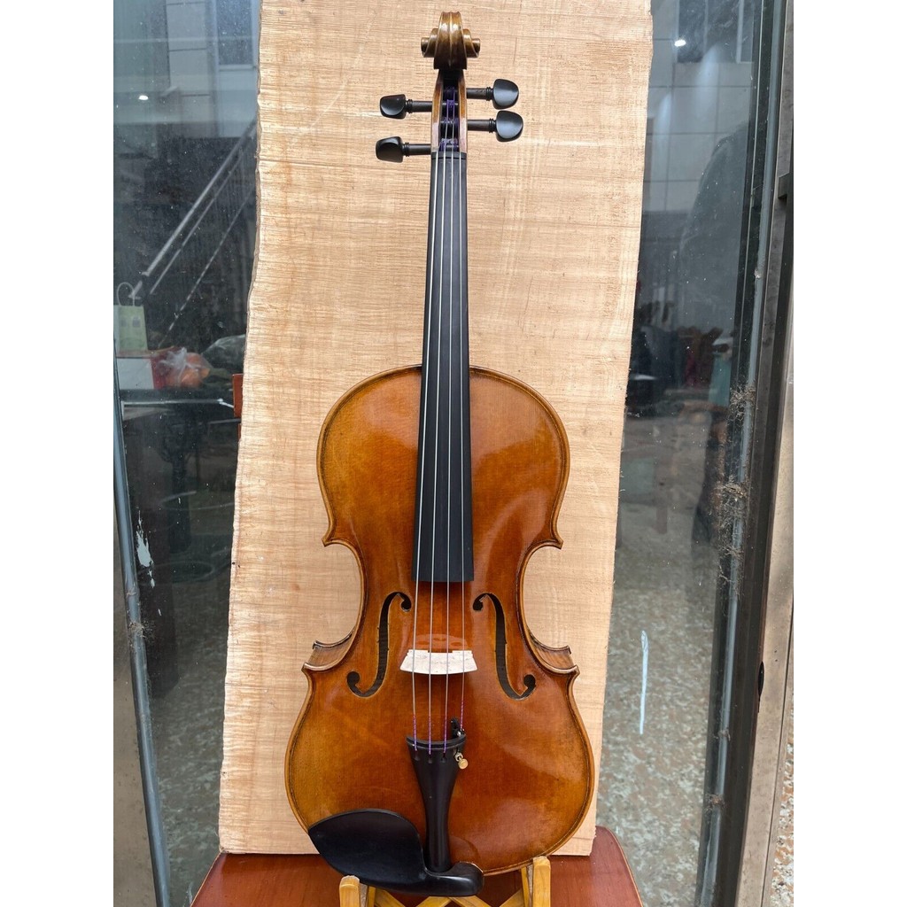 Jual 16.5 inch handmade viola professional level nice flame grain and ...