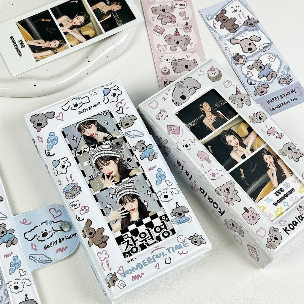 Jual [HARU] 40P Doggy & Koala Series Photostrip Kolbuk Photostrip ...