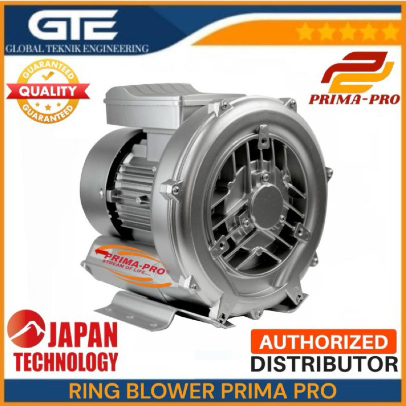 Jual Ring Blower 1HP PRIMA-PRO RB 750 380V Centrifugal Blower Vortex ...