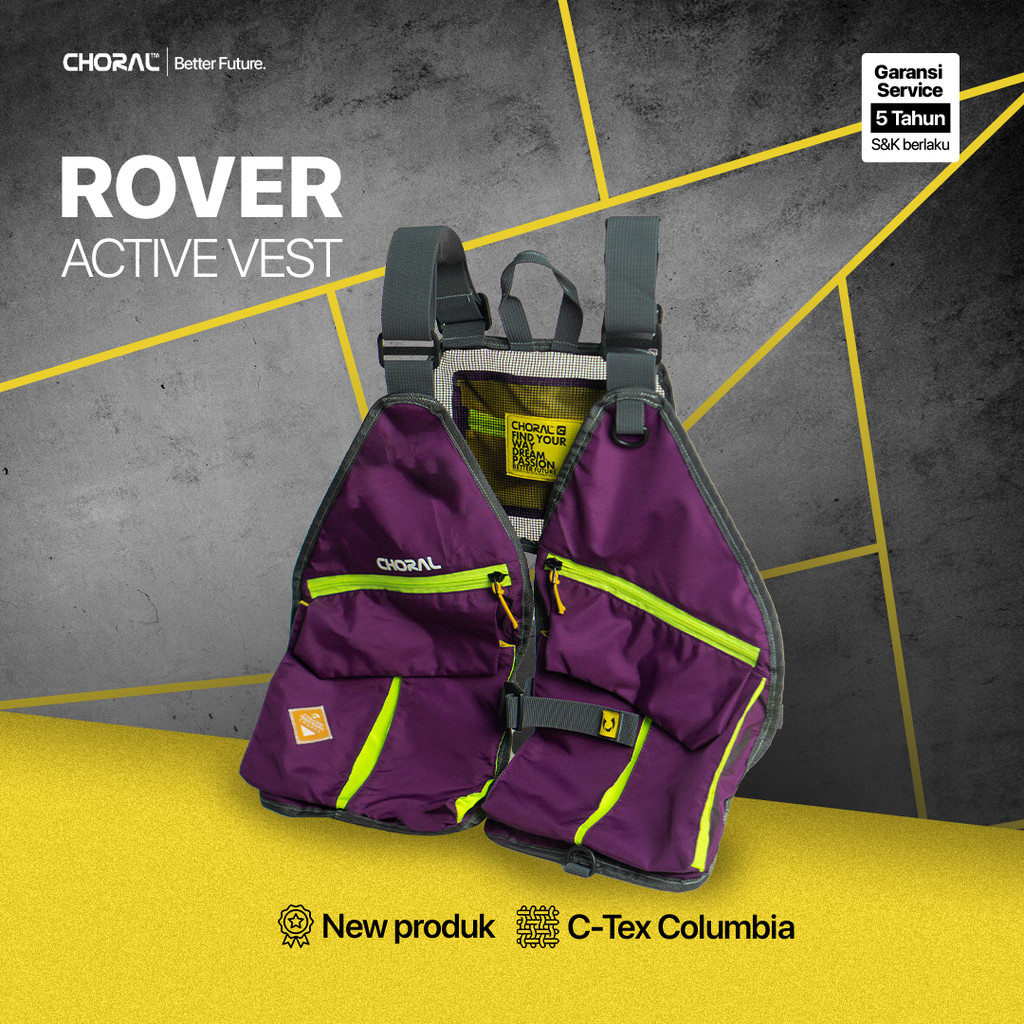 Jual Choral Rover Active Vest || Rompi || Vest Trail || Vest Running ...