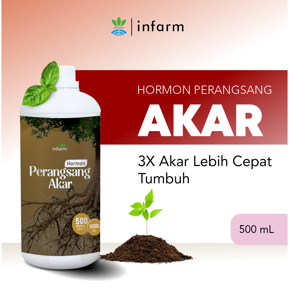 Jual INFARM - Nutrisi Akar Tanaman 250 ml, Nutrisi Akar Tanaman Akar ...