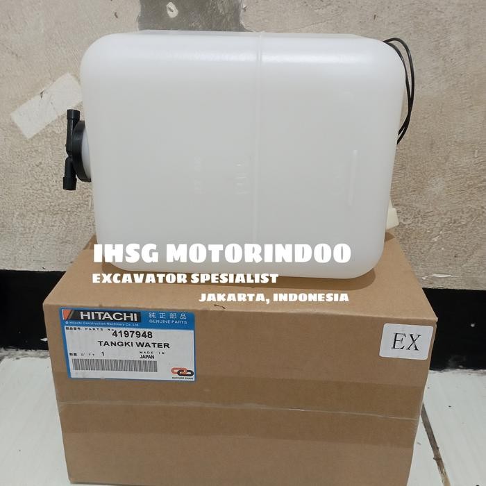 Jual TANGKI AIR RADIATOR HITACHI ZAXIS200 210 WATER TANK 4197948 OEM ...
