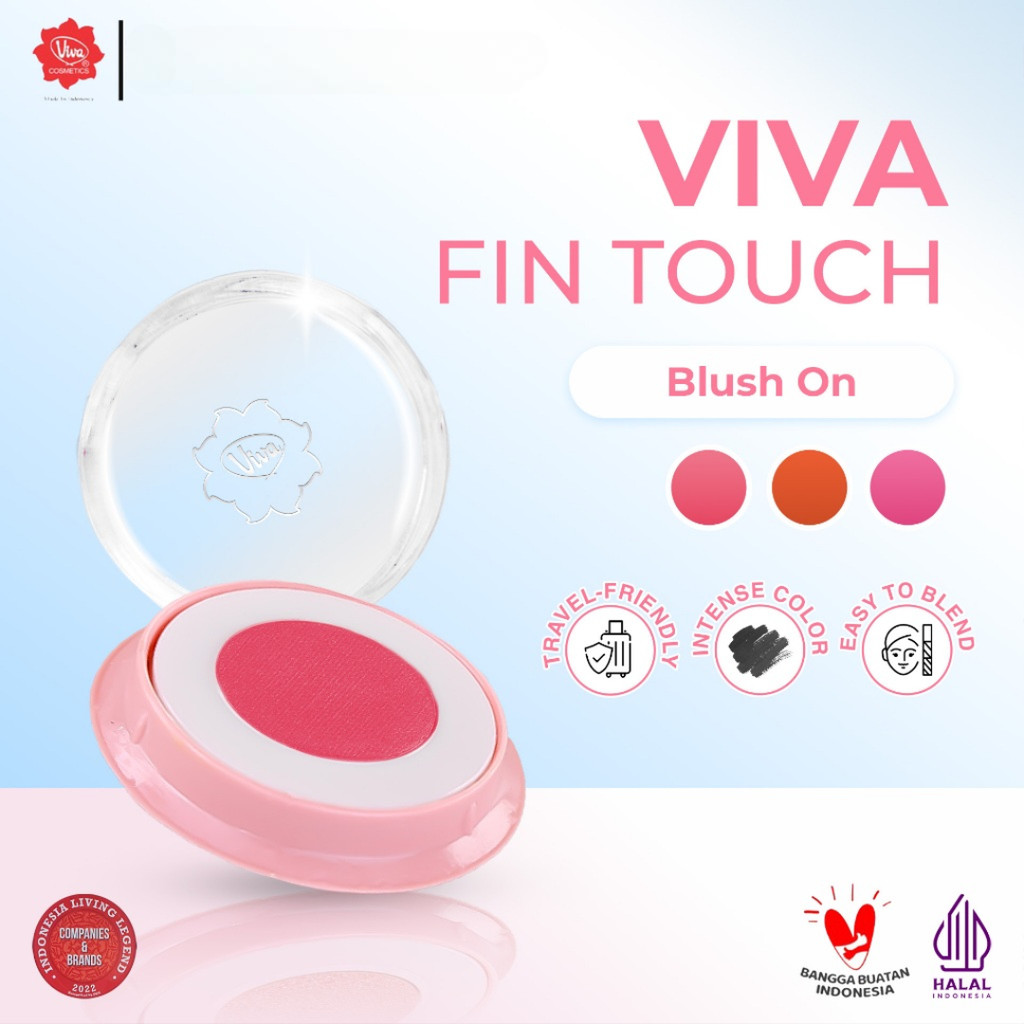 Jual VIVA Fin Touch Blush On | Shopee Indonesia