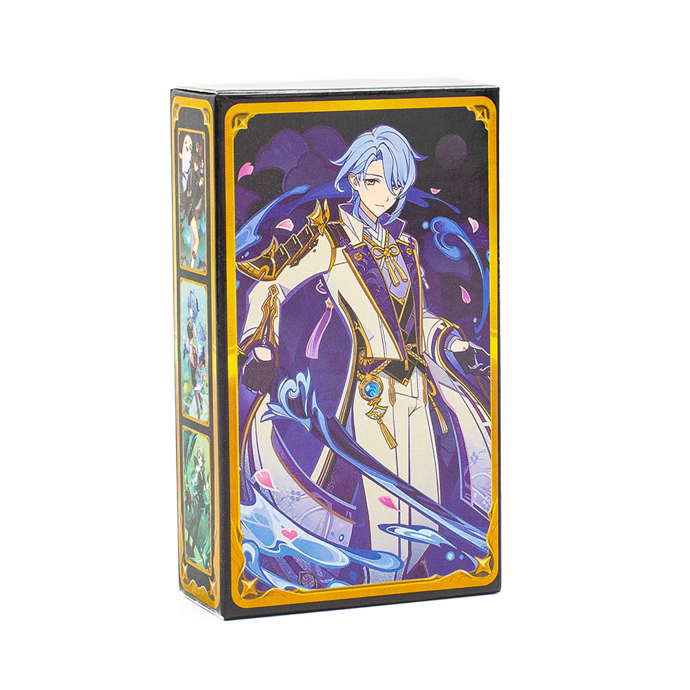 Jual 65PCS Genius Invokation TCG Set Cards Cartoon Diluc Klee Ganyu ...