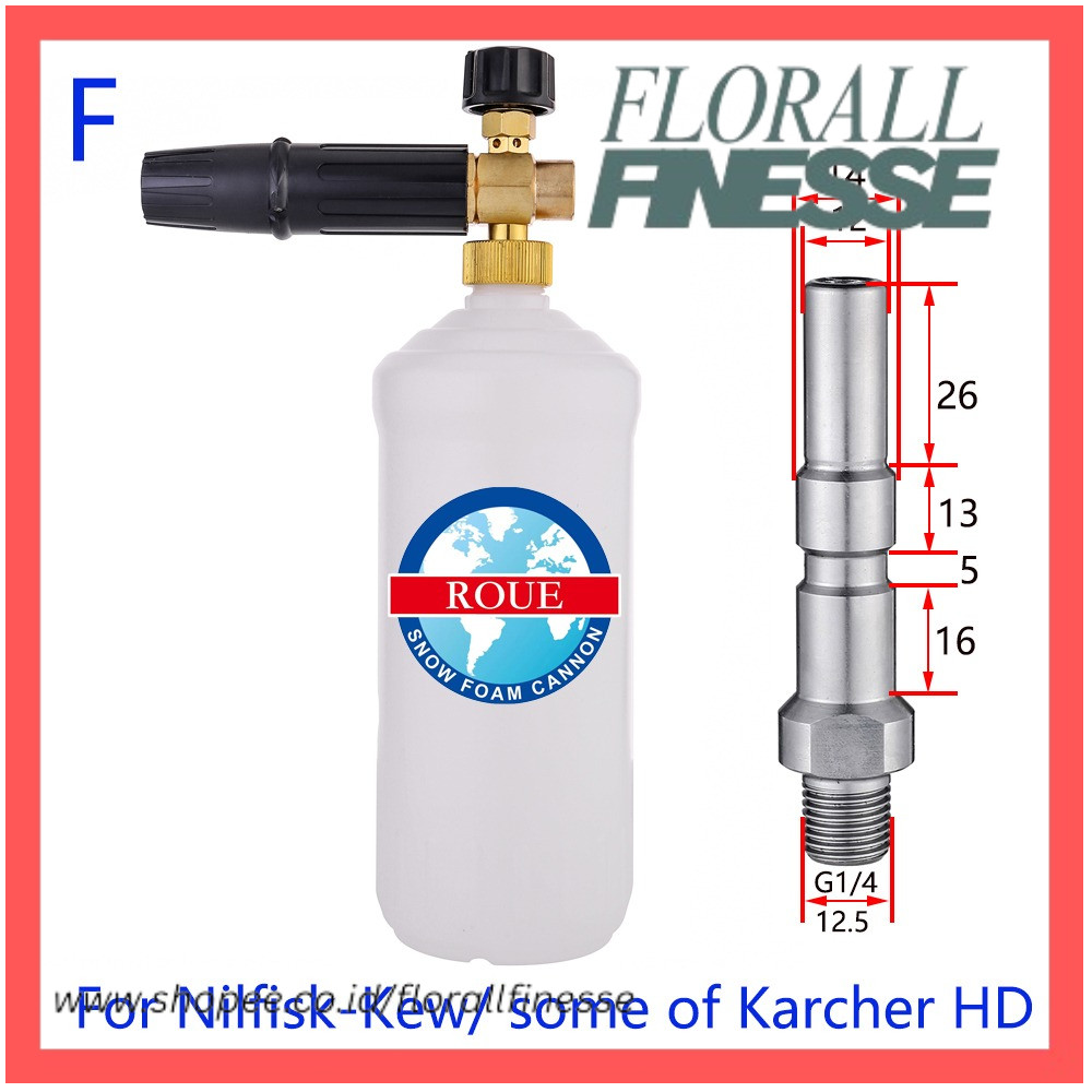 Jual Snow Foam Lance Foam Nozzle Foam Cannon Foam Generator for Karcher ...
