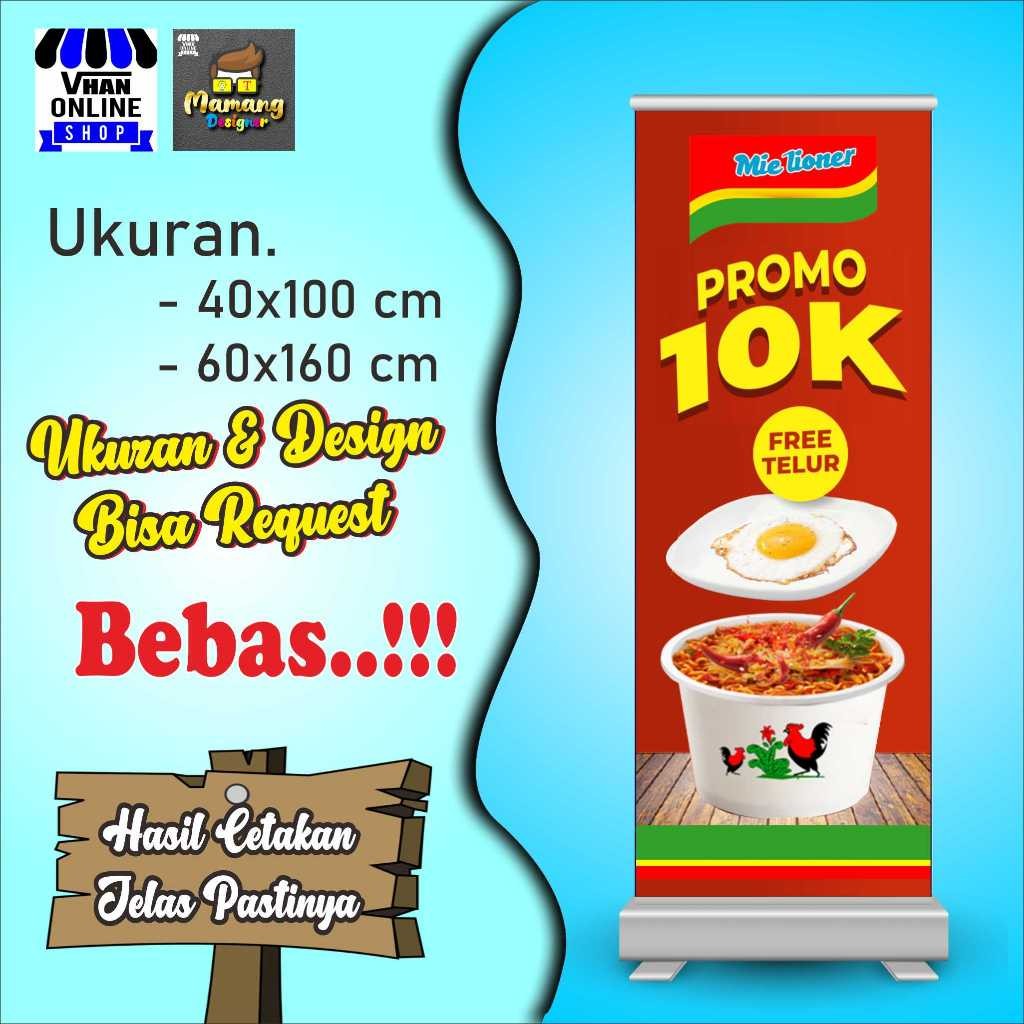 Jual Backdrop Spanduk, Banner, Mmt Mie Lioner, Mie Pedas, Mie Level ...