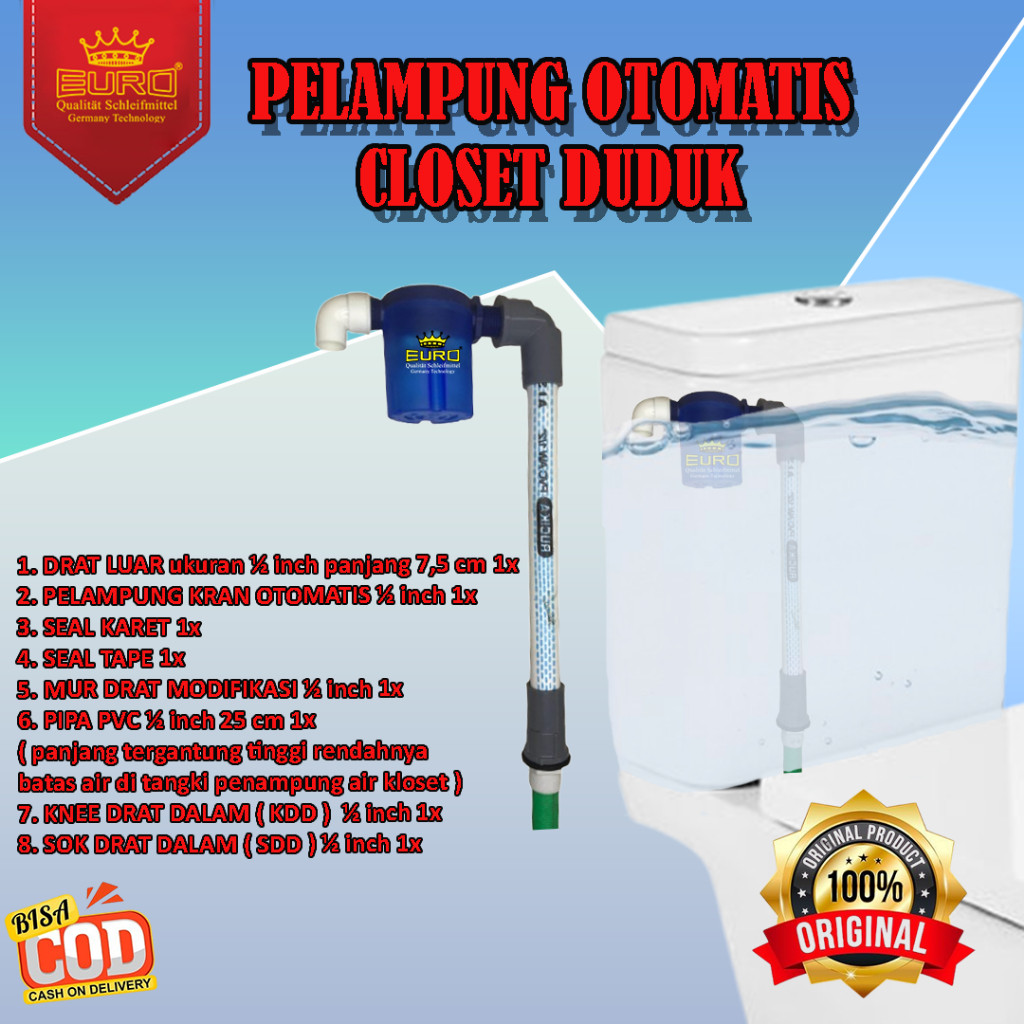 Jual Pelampung Closet duduk otomatis Home Made Custom Universal ...