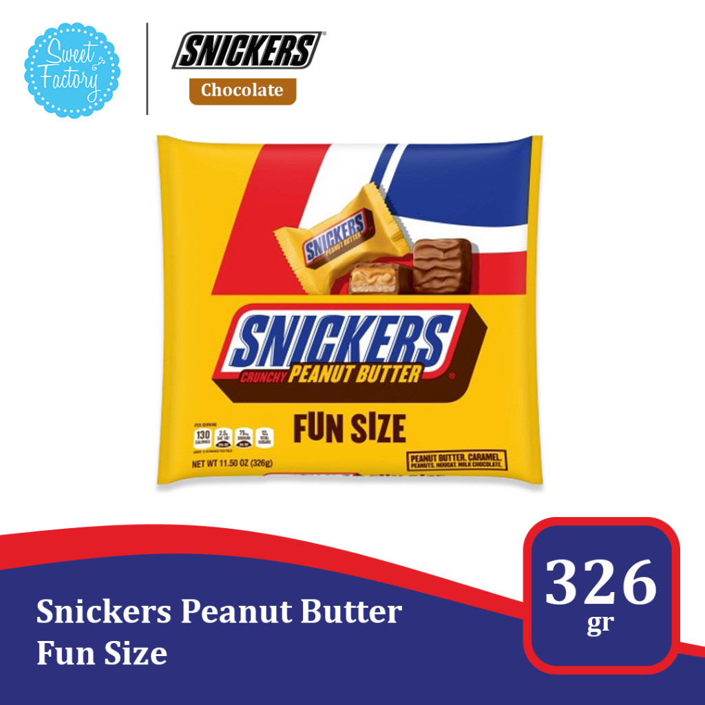 Jual Snickers Peanut Butter Squared 11.5 oz - Makanan Impor USA ...