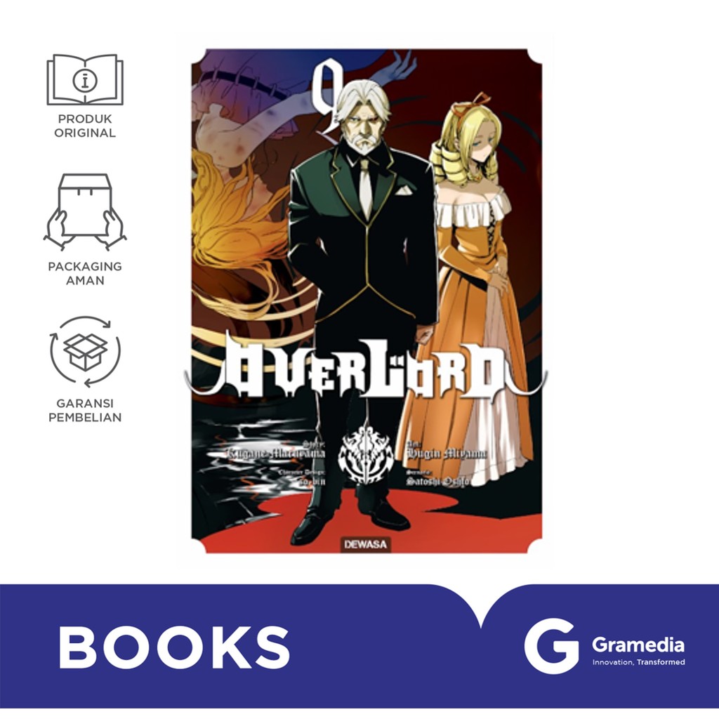Jual Overlord Vol. 9 (Kugane Maruyama) | Shopee Indonesia