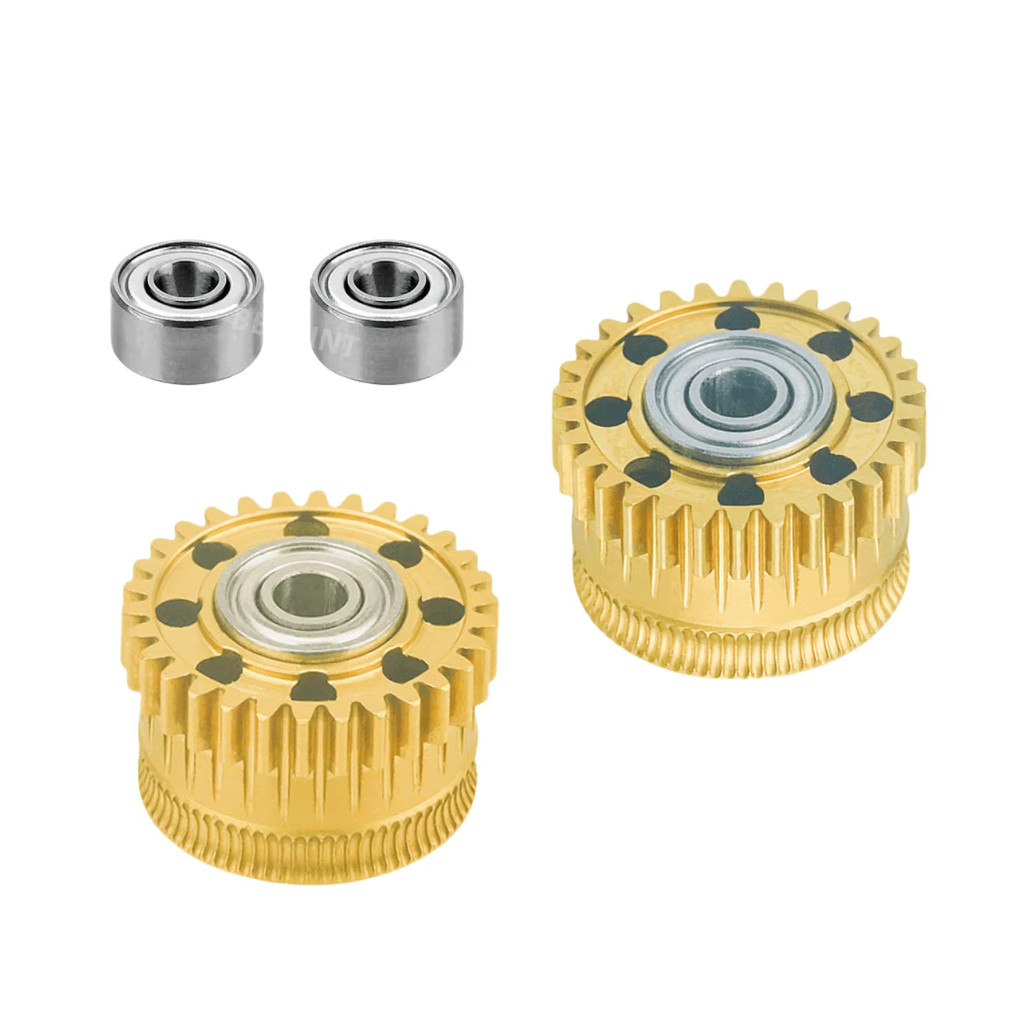 Jual For Creality K2 Plus EXtruder Gear All Metal Filament Drive Gear ...