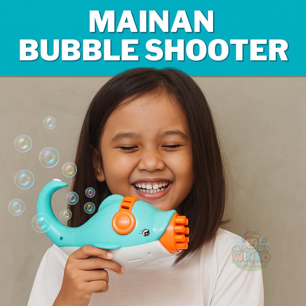 Jual BUBBLE BO DOLPHIN Mainan Anak Lumba-Lumba BubbleZ Elektrik 10 ...