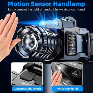 Jual Lampu Kepala LED/Headlamp F-T51/Super Terang 5000 Lumen/USB ...