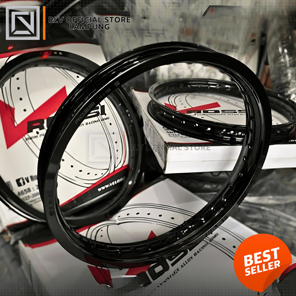Jual Ring velg rossi Hitam 36 Hole WM Universal - pelek motor | Shopee ...