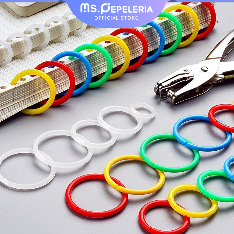Jual 5Pcs Ring Binder/Ring binder Loose leaf/Ring Buka Tutup Warna 20 ...