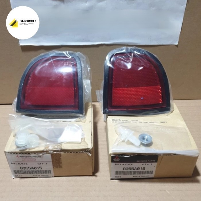 Jual REFLECTOR LAMPU BELAKANG MITSUBISHI TRITON BAGIAN KIRI 8355A015 ...