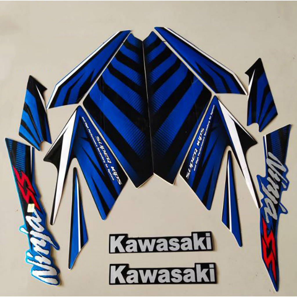 Jual Stiker Striping Standart Kawasaki Ninja SS 2013 - List Stiker ...