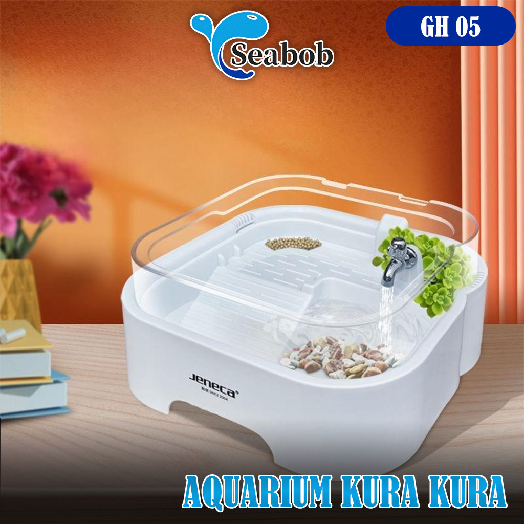 Jual SEABOB Aquarium Kura Kura GH 05 / Kandang Kura Kura / Tempat kura-kura | Shopee Indonesia