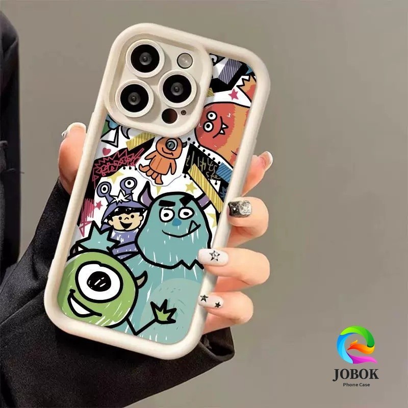 Jual Case Xiaomi Redmi Poco Monster Karakter Doodle Redmi 13C 12C 10A ...