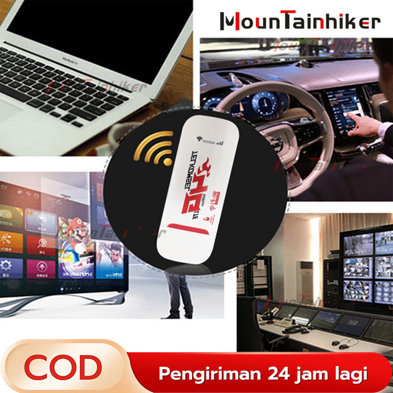 Jual 【COD】Portable Modem Wifi 4G All Operator USB 500Mbps Unlock Band 1 ...