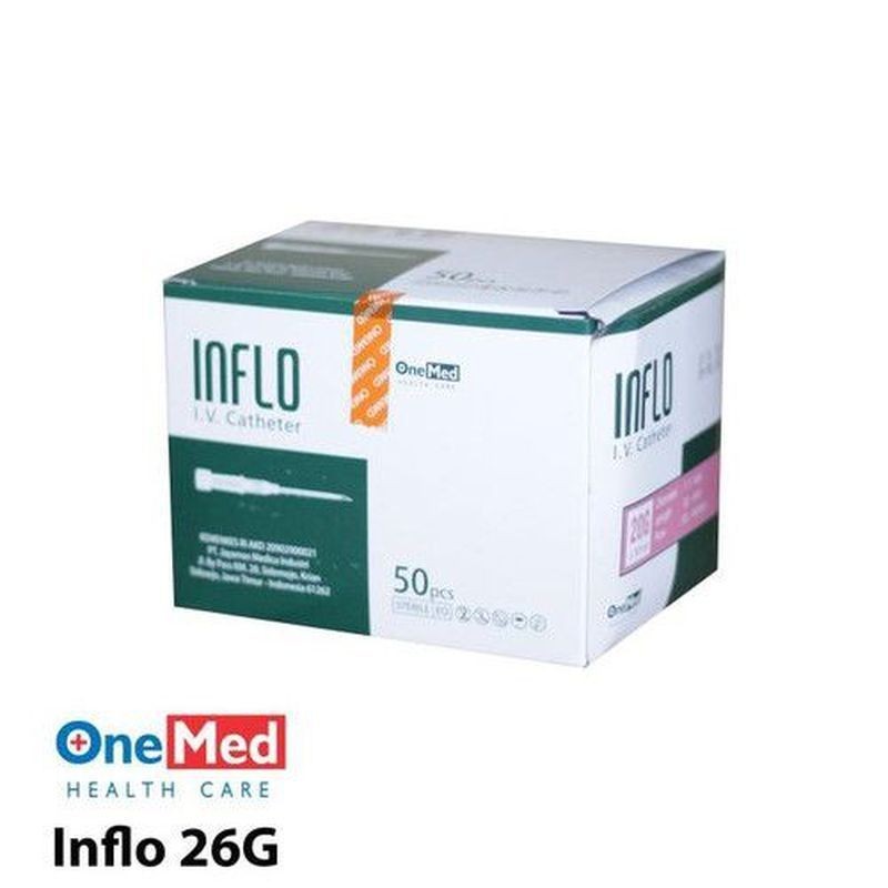 Jual Inflo Iv Catheter 26G Onemed Abbocath | Shopee Indonesia