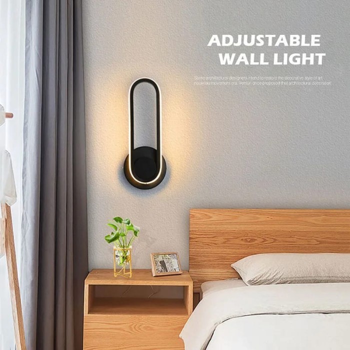 Jual Lampu Dinding Modern LED Indoor Wall Light Shade Nordic Acrylic ...