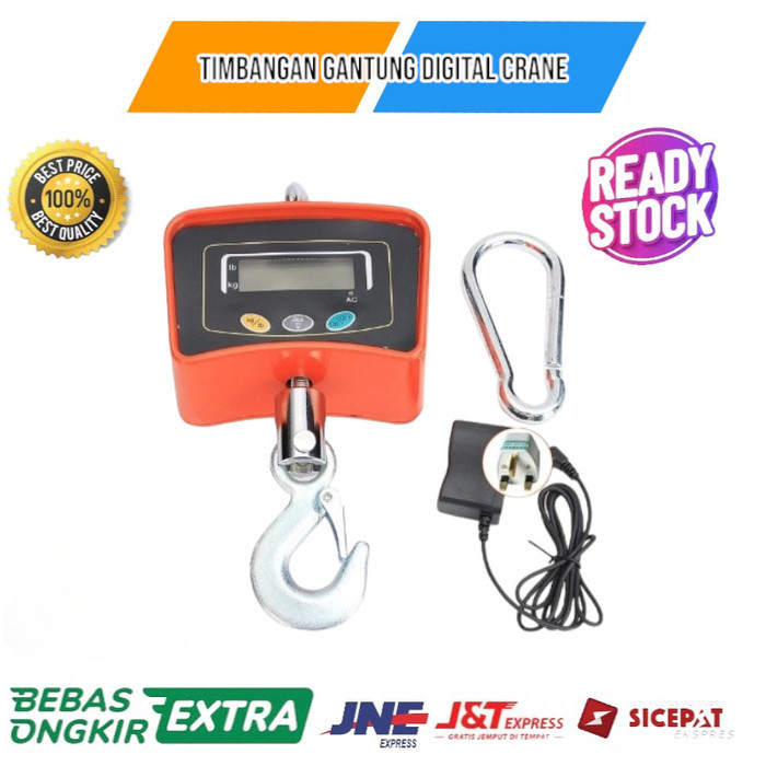 Jual Timbangan Gantung Digital Crane Scale Kapasitas 500kg | Shopee Indonesia