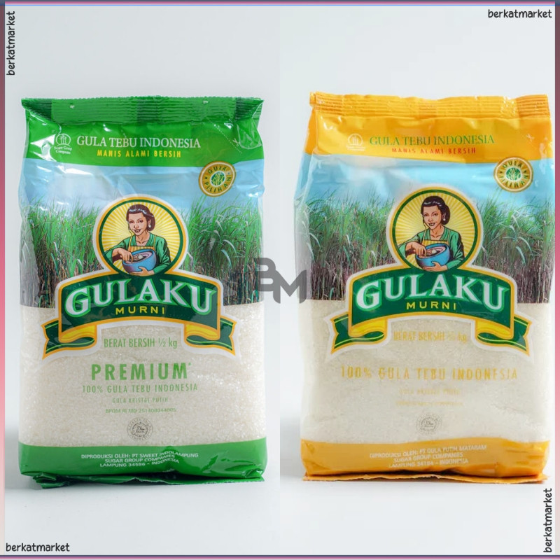 Jual Gulaku Gula Pasir 1kg - 100% Tebu Asli, Premium/Murni, Halus ...