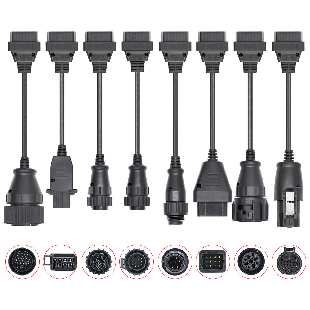 Jual 8Pcs Full Sets TCS CDP Multidiag PRO Car Truck OBD Converter ...